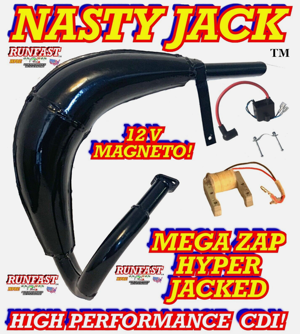 2- Stroke High Performance Exhaust Pipe – Epic Wheelz